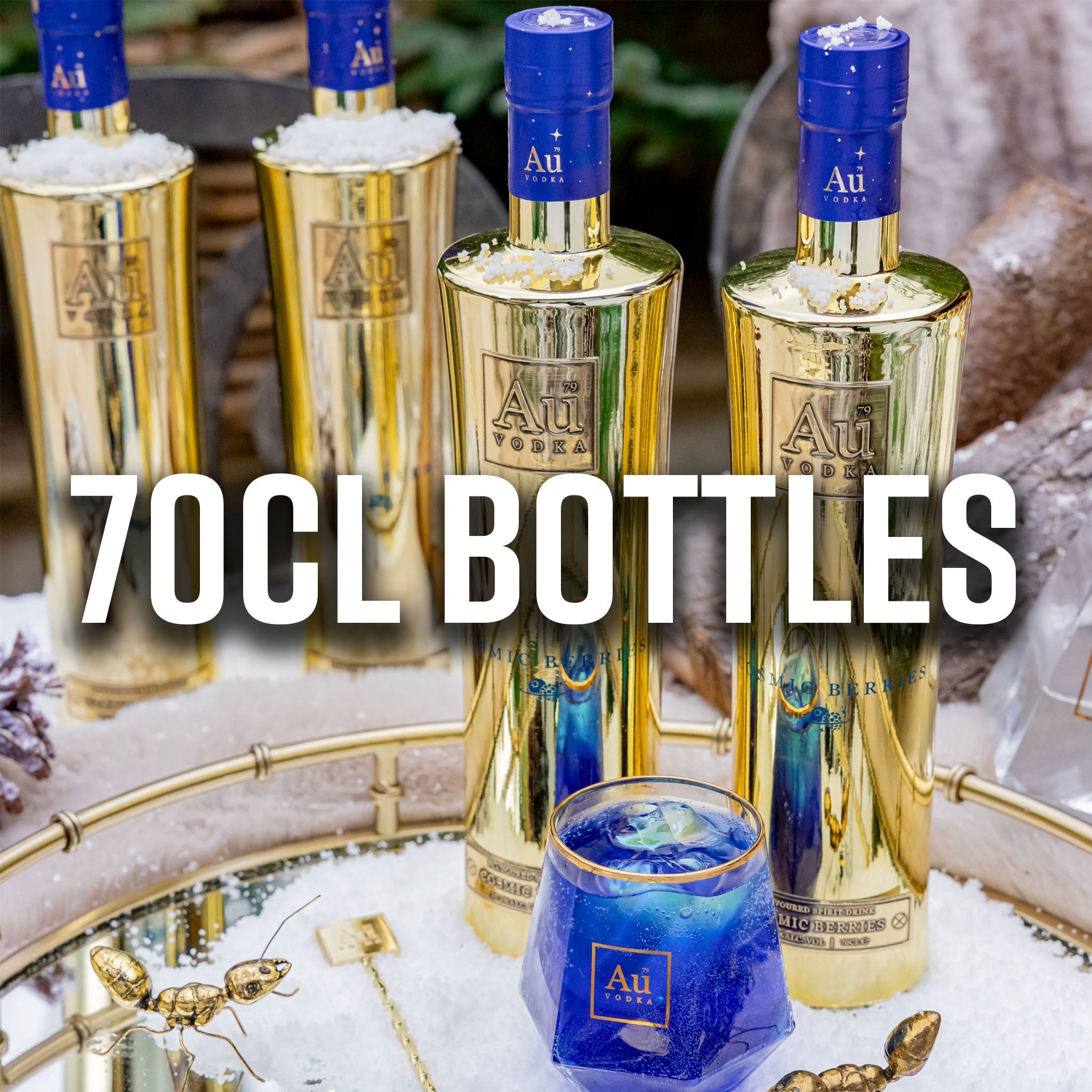 70cl Vodka Bottles - Au Vodka