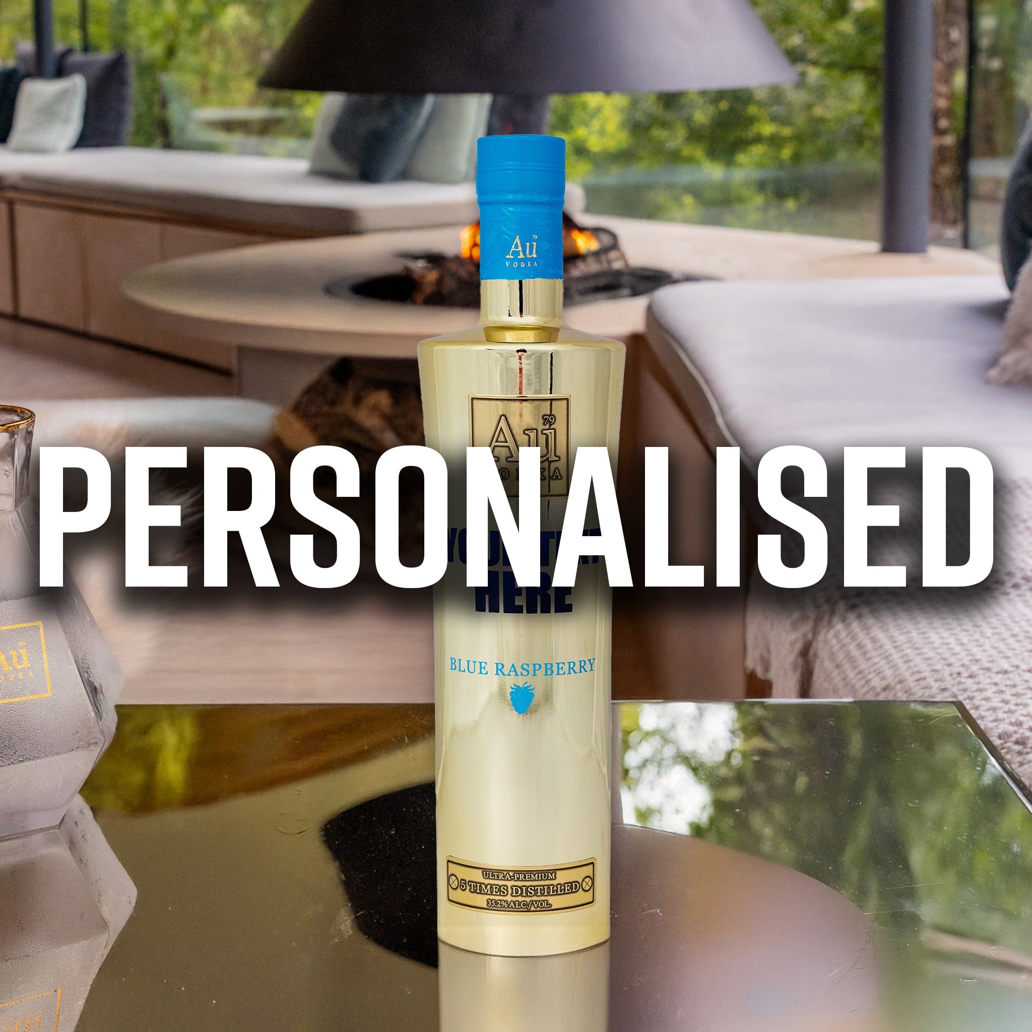 Personalised Vodka Bottles - Au Vodka