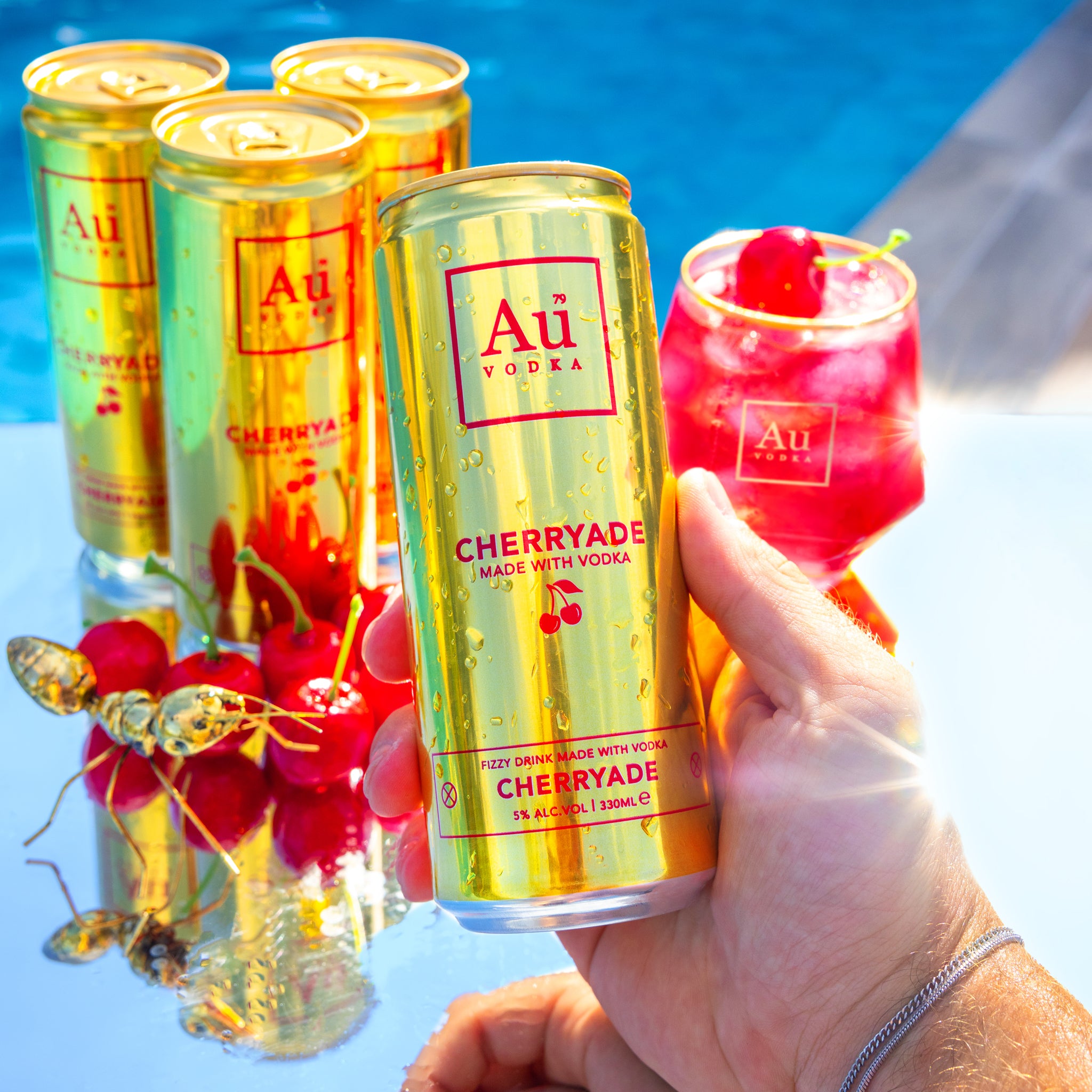 Cherryade Cans Vodka Cans - Au Vodka