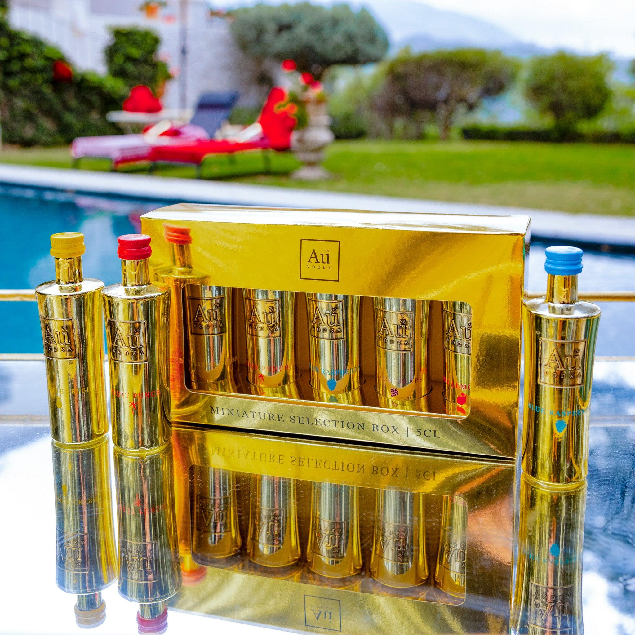 Gold Miniature Selection Pack - Au Vodka