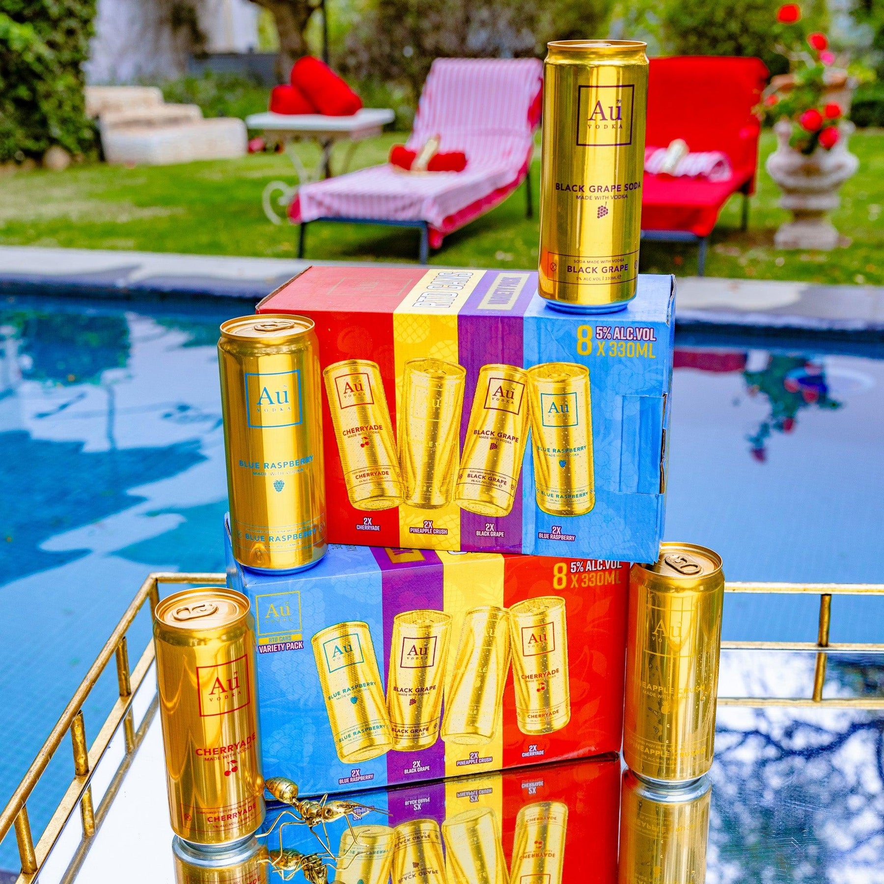 Au Vodka Pre-Mixed Can Multi-Pack