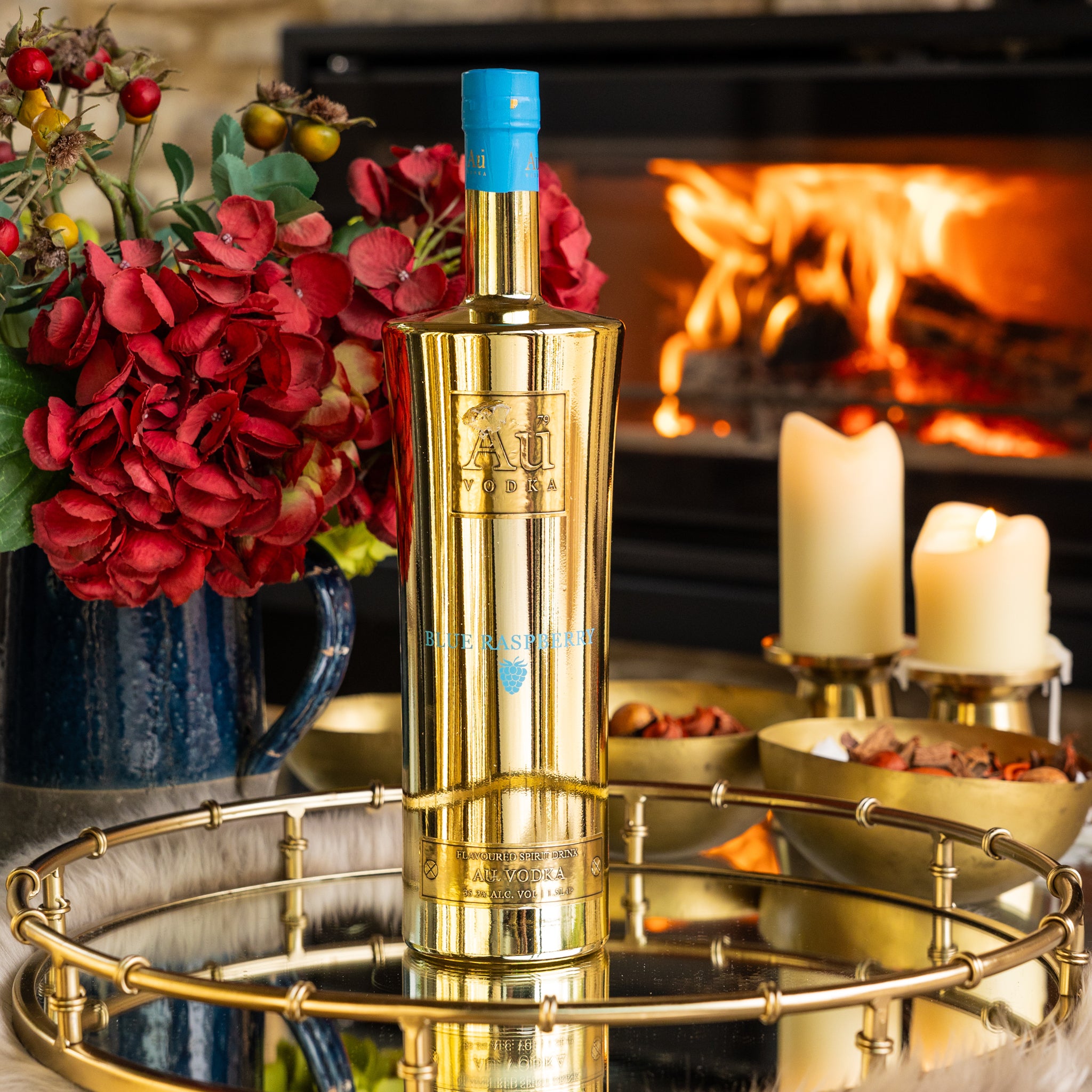 Blue Raspberry 1.5L Magnum Vodka - Au Vodka