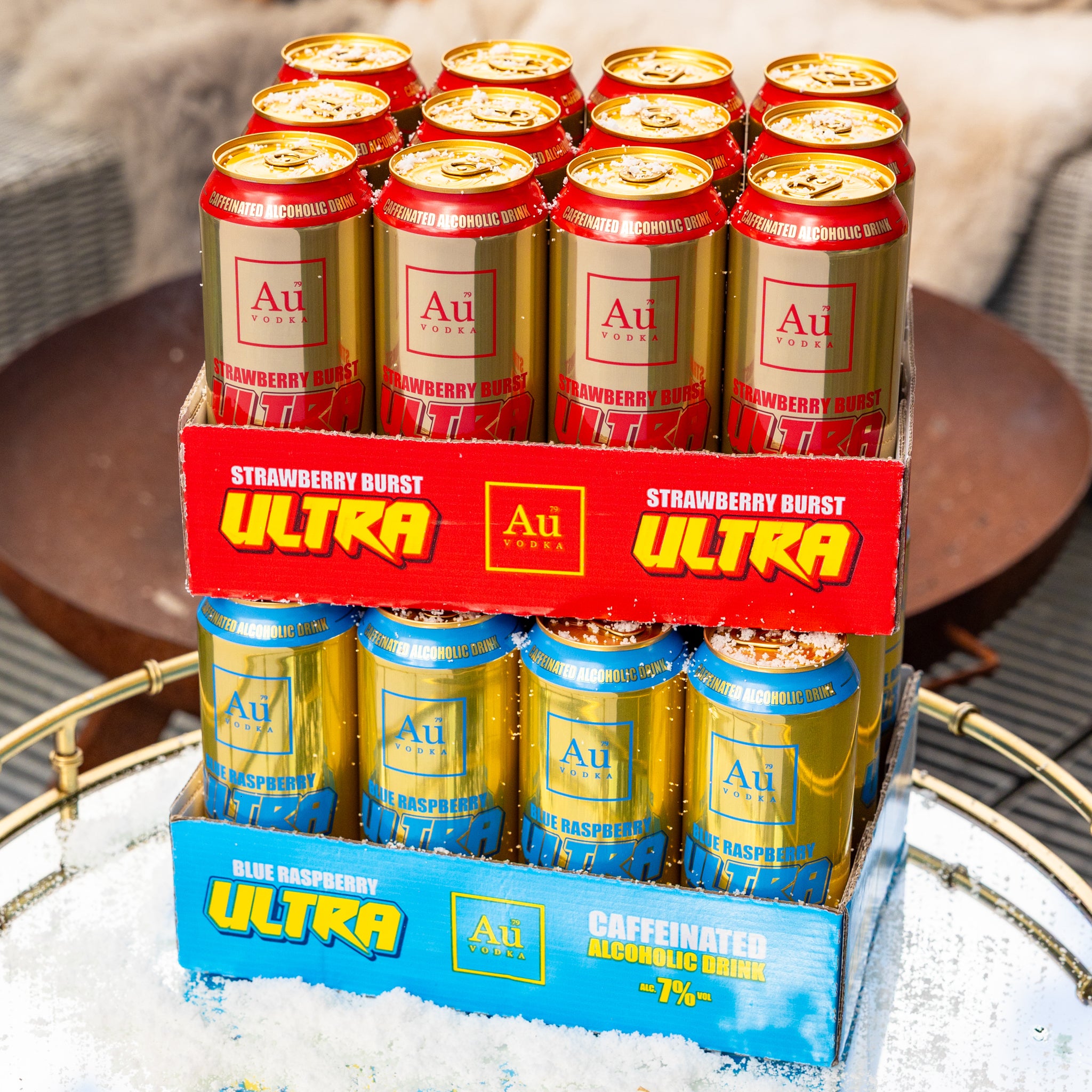 Ultra Cans Mixed 24 Pack - Au Vodka
