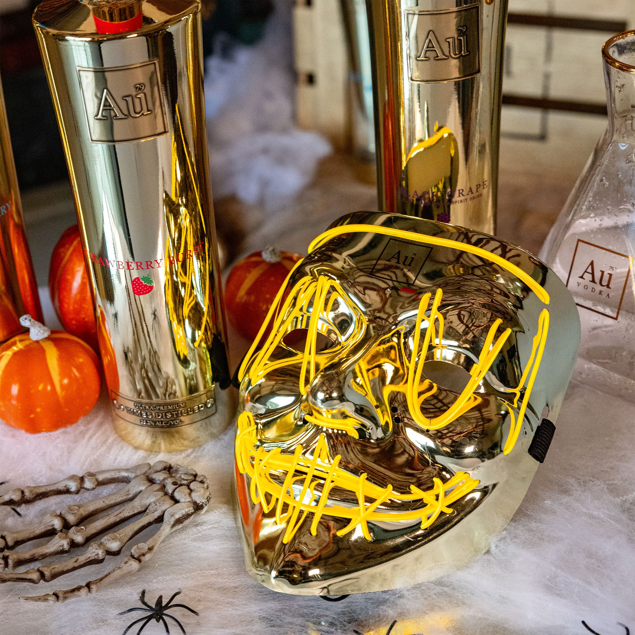 LED Gold Mask - Au Vodka