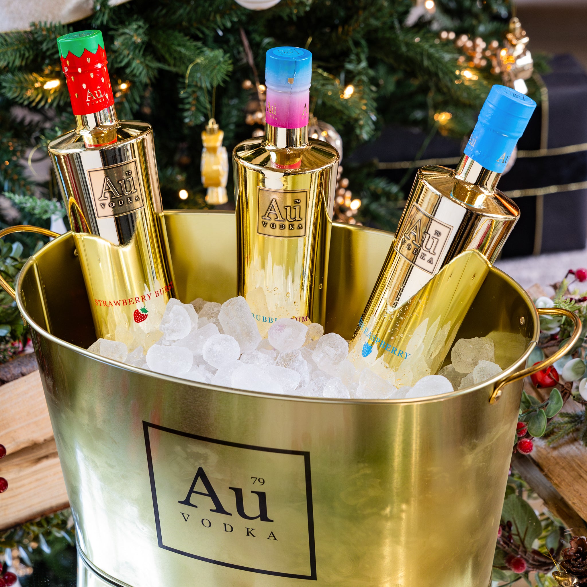 Gold Ice Bucket- Au Vodka