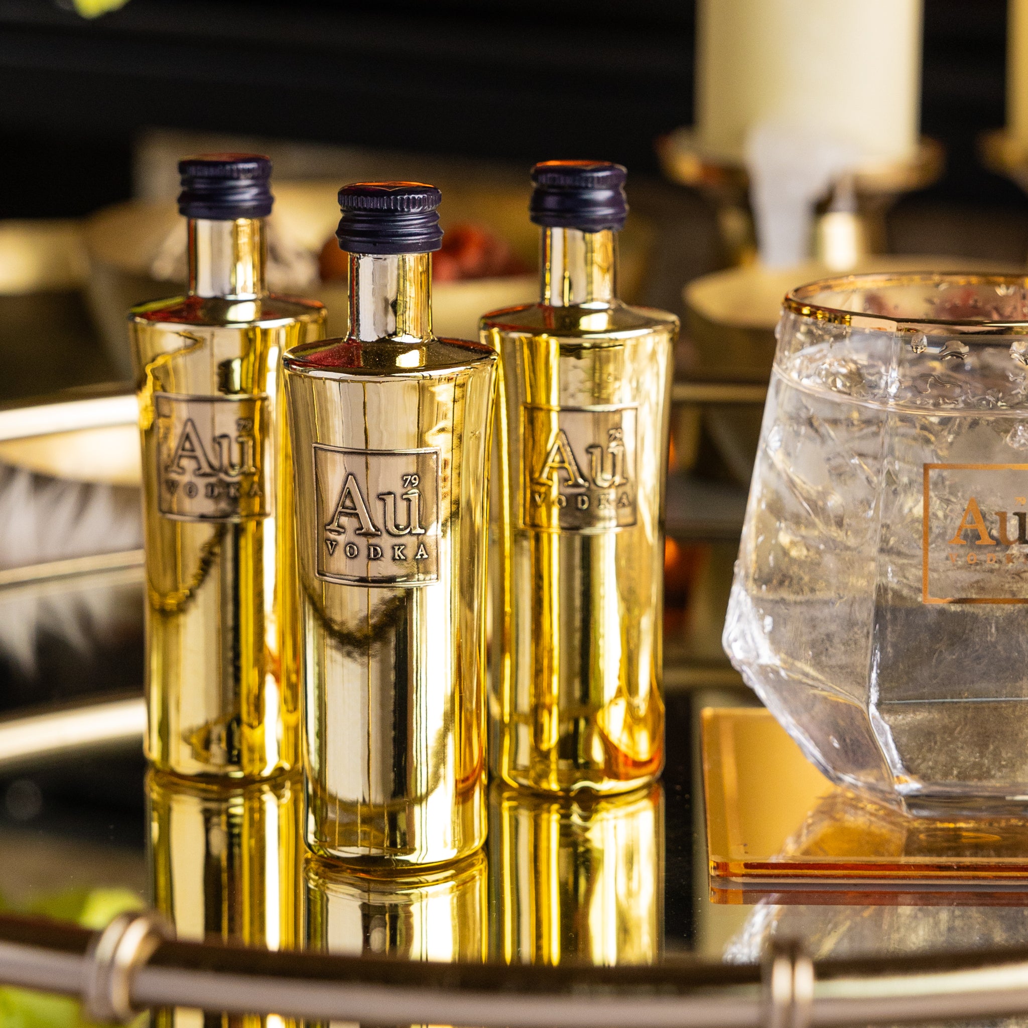 Au Vodka Original Miniature - Au Vodka