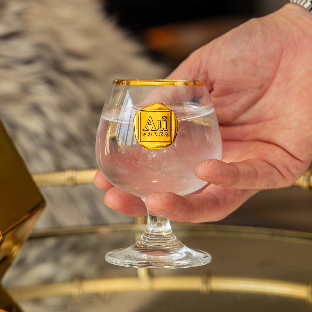 Au Signet Glass - Au Vodka